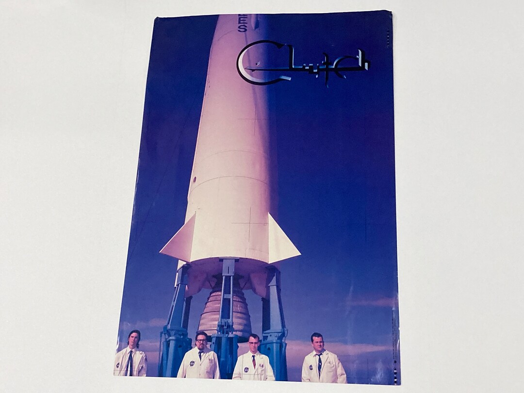Clutch Poster 1995 / Vintage Original Band Poster - Alternative Hard ...