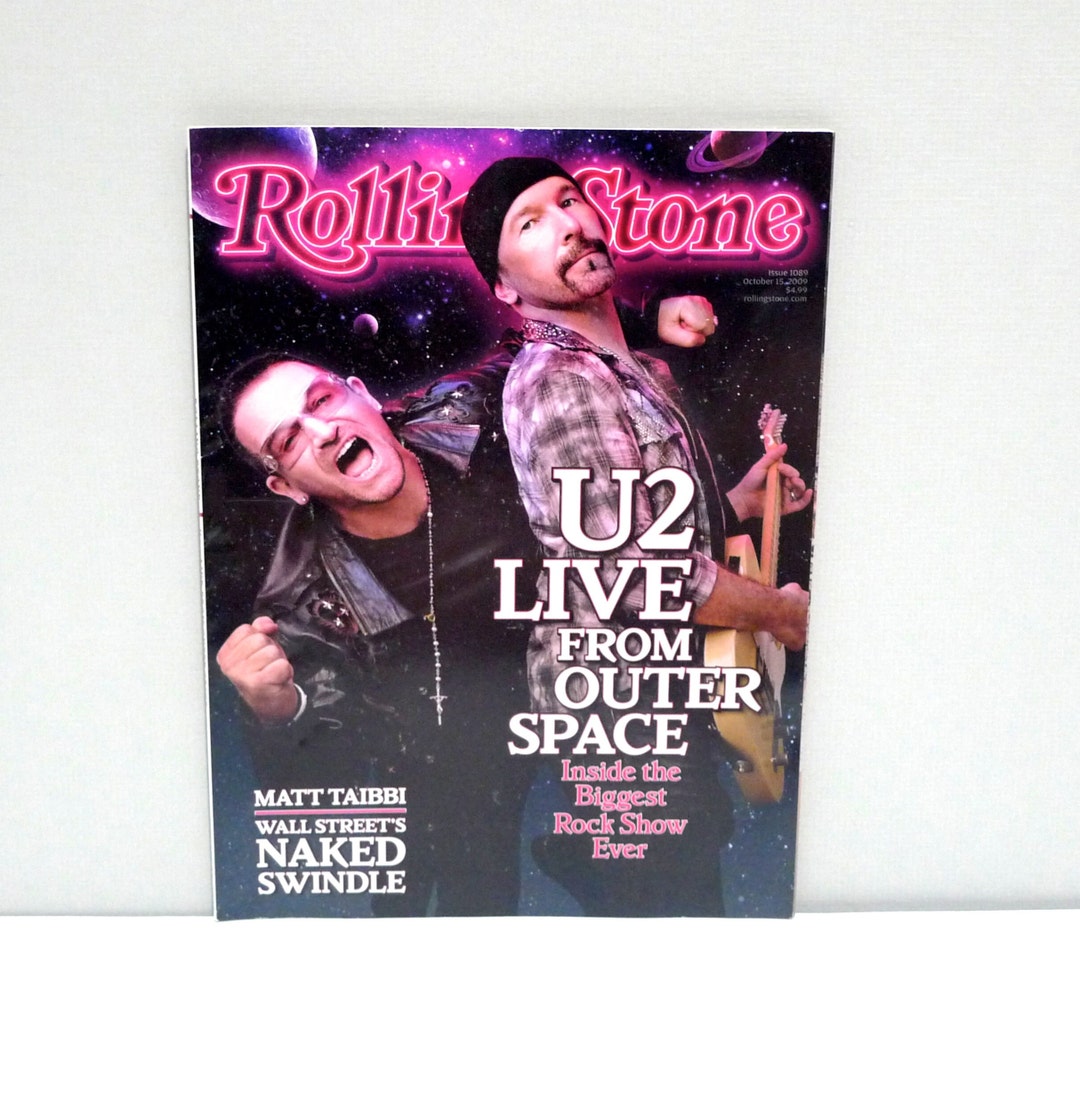 U2 - Rolling Stone Magazine Issue 1089, October 15 / Live From Outer ...