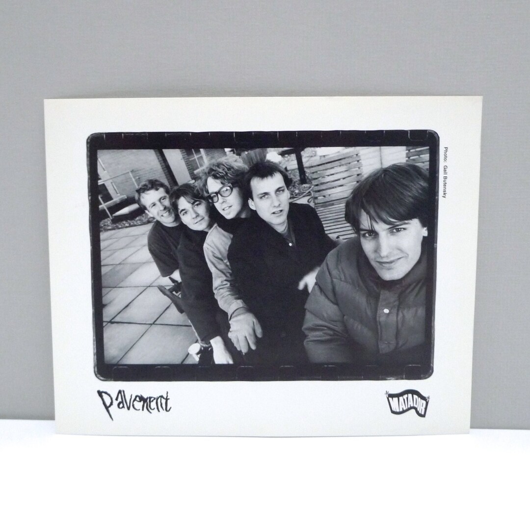 Pavement Photograph 1994 / Original Matador Records Press Release Photo ...