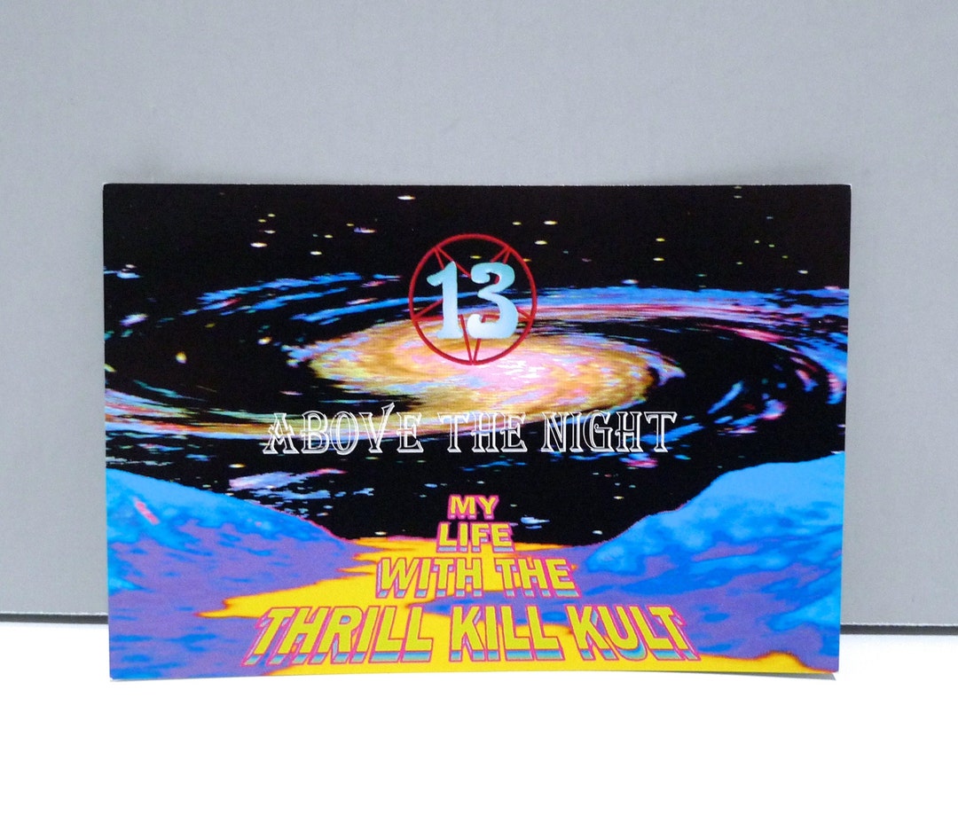 My Life With the Thrill Kill Kult Postcard 1993 - 13 Above the Night ...