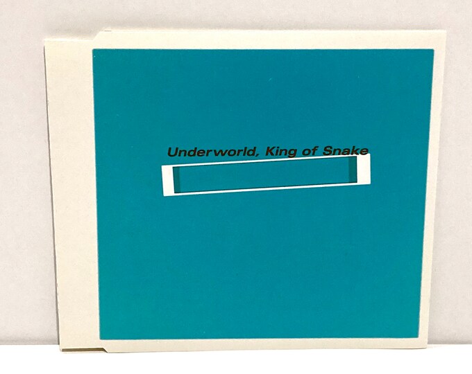 Underworld - King of Snake CD 1999 - 6 Songs UK Import Compact Disc ...