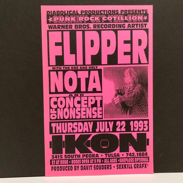 Flipper Poster - Etsy