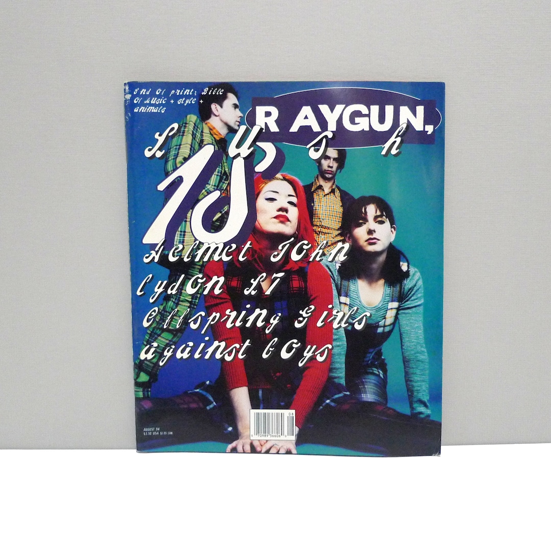 Lush - Raygun Magazine August 1994 Issue 18 - L7, John Lydon, Offspring, Girls Against Boys ...