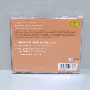 Beethoven - the Razumovsky Quartets Op 59 - Emerson String Quartet 1997 ...