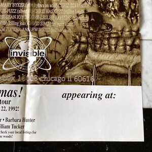 Pigface Fook Poster - Vintage 1992 - Martin Atkins / Chris Connelly ...