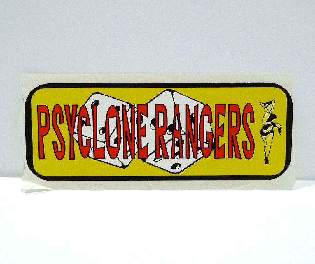 Psyclone Rangers Sticker Christie Indecision 1994 Vintage Philadelphia ...