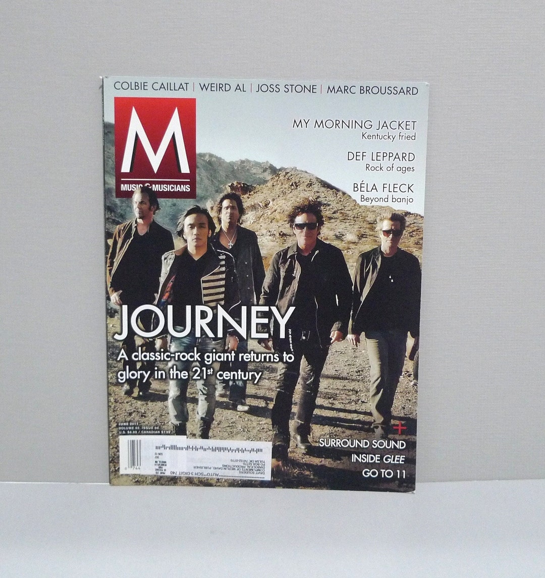 Journey Cover M Music & Musicians Magazine June Vol 02 Issue O4 / Def ...