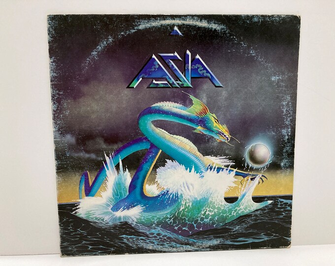 Asia Debut Vinyl Record Vintage 1982 Canada Import Yes ELP King Crimson ...