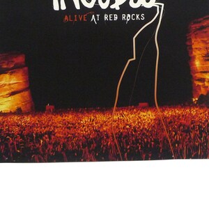 Incubus Poster Flat Alive at Red Rocks / Vintage Band Poster 2004 ...