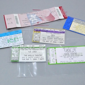 Ticket Stubs 80s 90s 00s - Henry Rollins Band / Maroon 5 / Beck 2002 ...