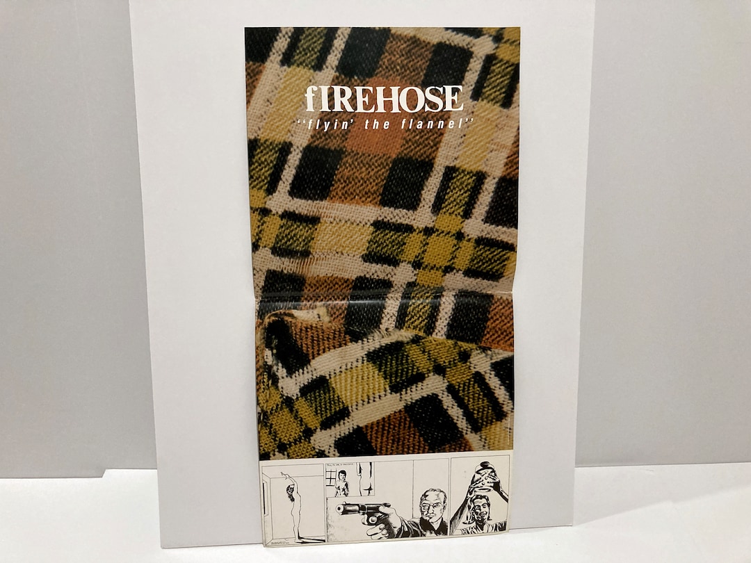 Firehose Flyin' the Flannel Poster 1991 With Raymond - Etsy