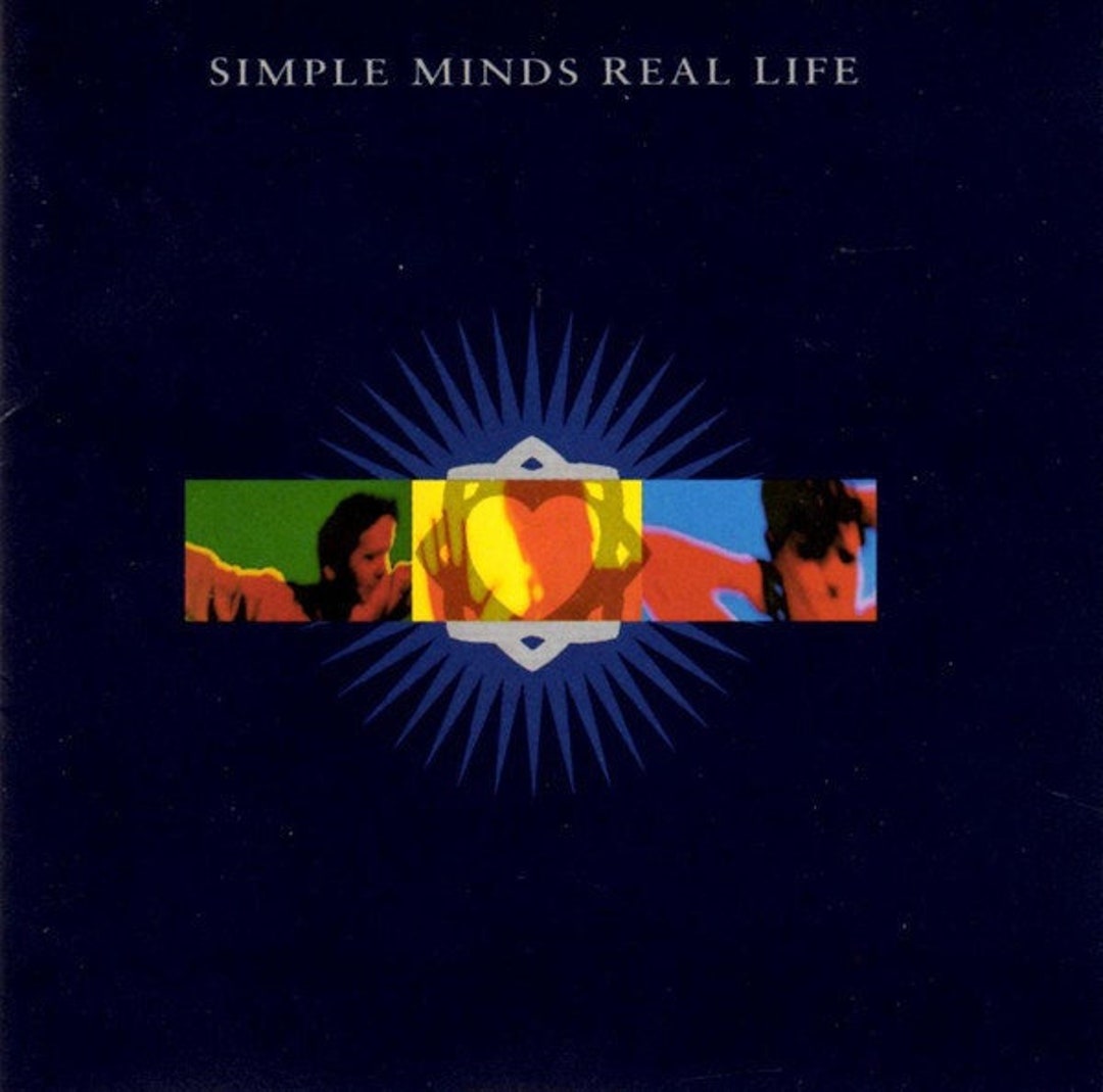 Simple Minds Cds Real Life 1991 / Once Upon A Time 1992 - Etsy