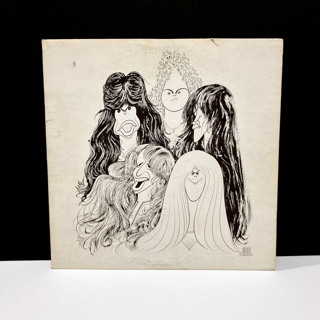 Aerosmith Draw the Line Vinyl Record and Original Inserts - Vintage ...