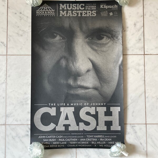 Cash Tribute Poster - Etsy