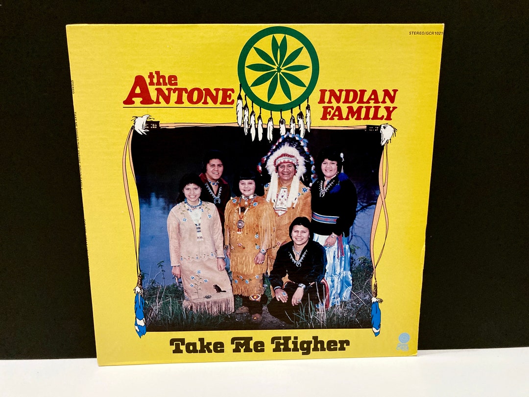The Antone Indian Family - Take Me Higher - Vinyl Record Vintage 1979 ...