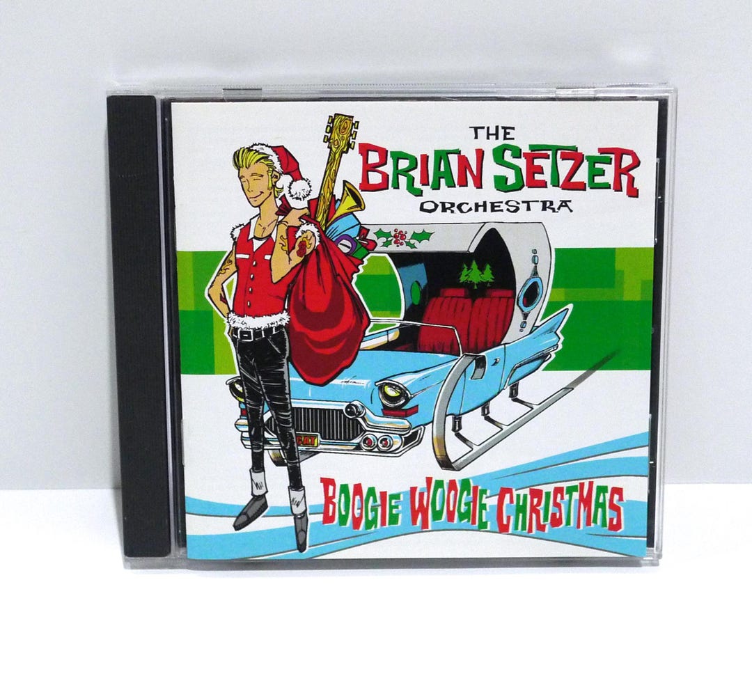 The Brian Setzer Orchestra Boogie Woogie Christmas CD / Rockabilly ...