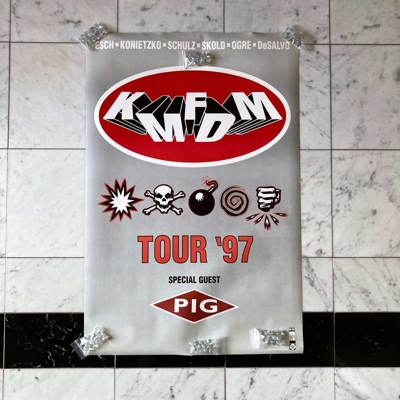 Kmfdm Poster - Etsy