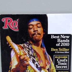 Jimi Hendrix Cover - Rolling Stone Magazine Issue #1011 - Ben Stiller ...