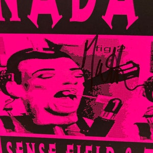 Nada Surf Autographed Poster Vintage October 2, 1996 Live Concert New ...