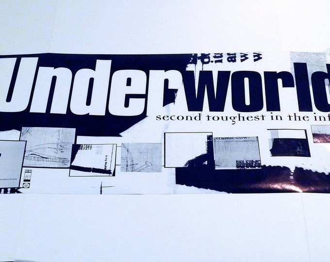 Underworld Poster 1996 Vintage Second Toughest in the Infants ...