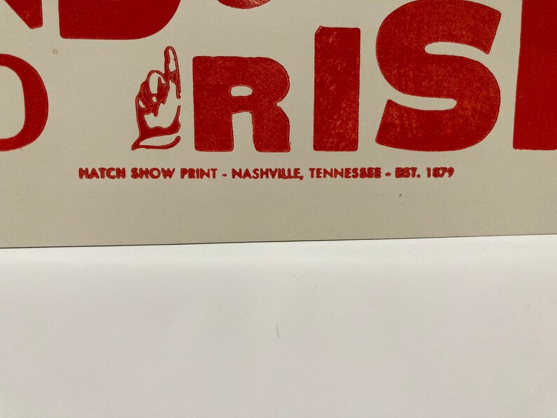 Hank Williams Poster Vintage Hatch Show Print Nashville TN If - Etsy