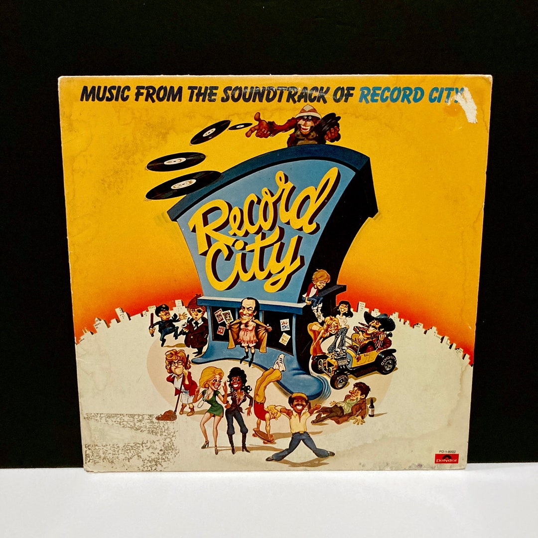 Music From the Soundtrack of Record City - Vinyl Record Vintage 1977 ...