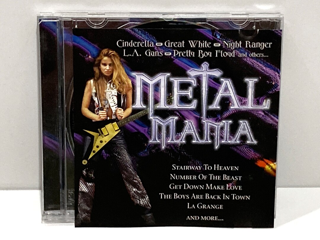 Metal Mania - CD, Vintage 2001 - Cinderella, Night Ranger, Great White ...