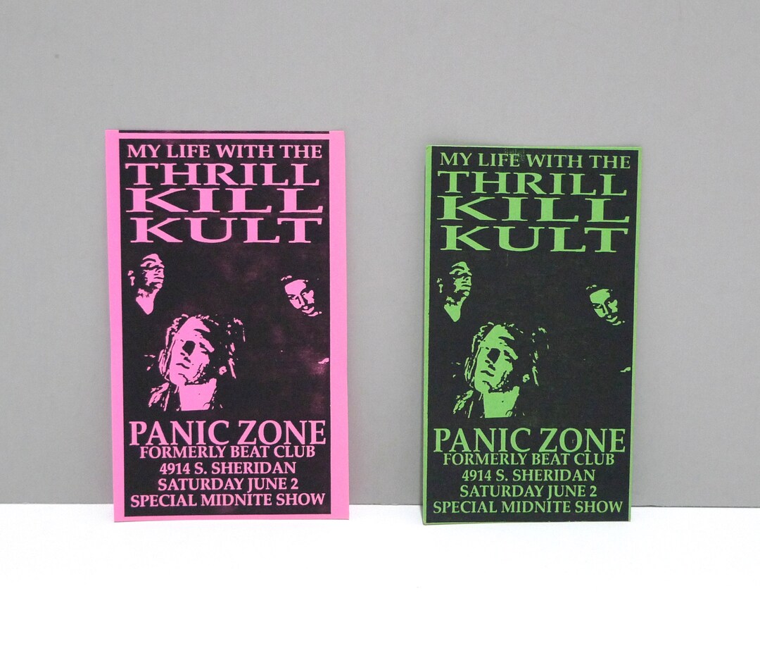 My Life With the Thrill Kill Kult Small Card Set of Two - 4 5/8" X 2 5/ ...
