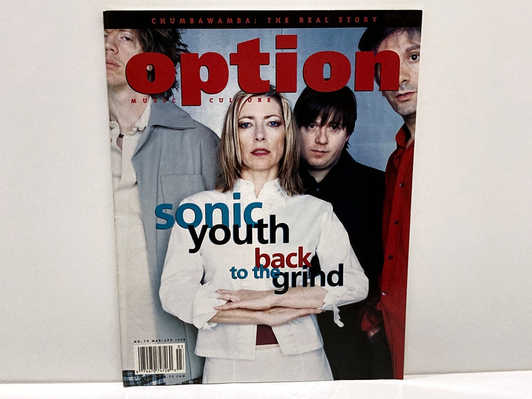 Sonic Youth Option Magazine March April 1998 79 Punk Rock Band Victoria ...