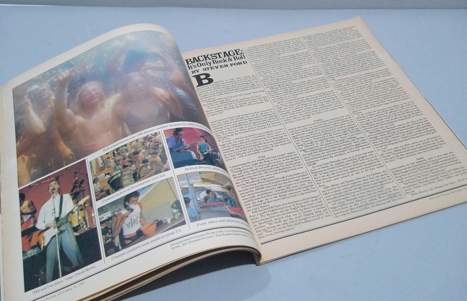 John Lennon - Rolling Stone Magazine #380, October 14 1982 / John ...