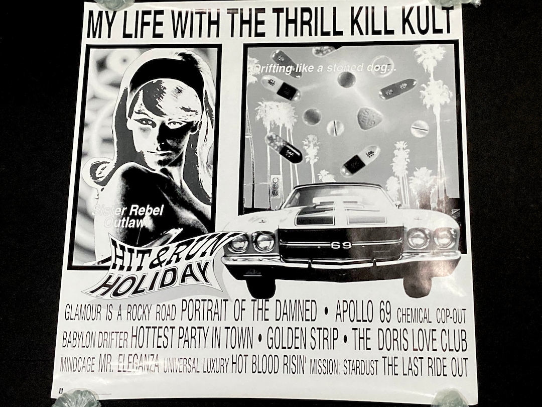 My Life With the Thrill Kill Kult Poster - Hit and Run Holiday 1995 ...
