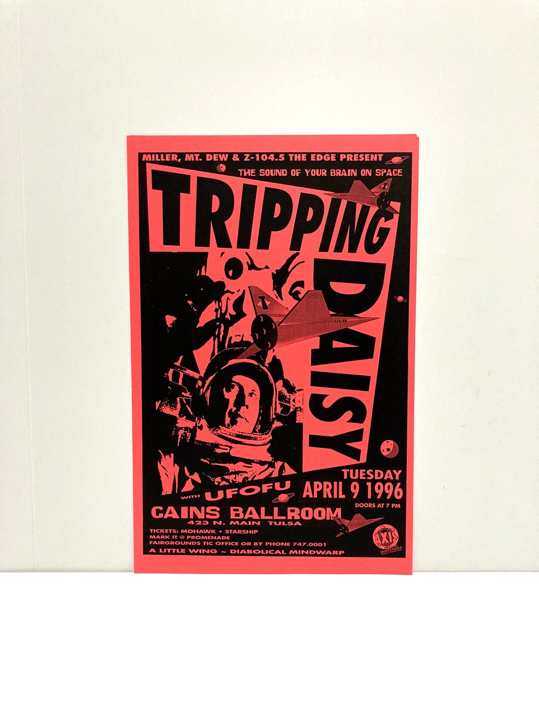 Tripping Daisy Poster 1996 Vintage Live in Concert / Elastic ...