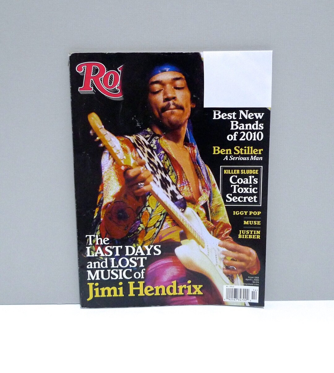 Jimi Hendrix Cover - Rolling Stone Magazine Issue #1011 - Ben Stiller ...