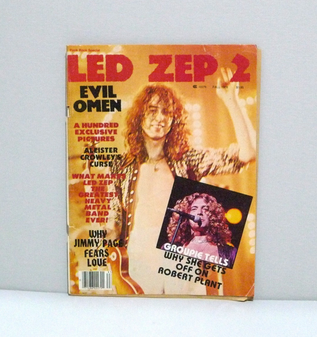 Led Zeppelin 2 Magazine - Fall 1978 / Led Zep 2 Punk Rock Special 02279 ...