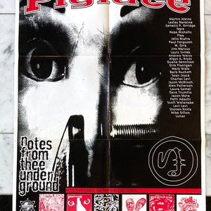 Pigface Original Poster Notes From Thee Underground Vintage 1994 ...