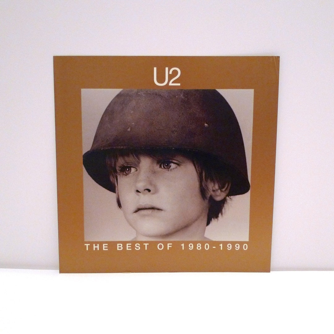 U2 Poster Flat (two Parts) 1998 Vintage the Best of 1980-1990 Record ...