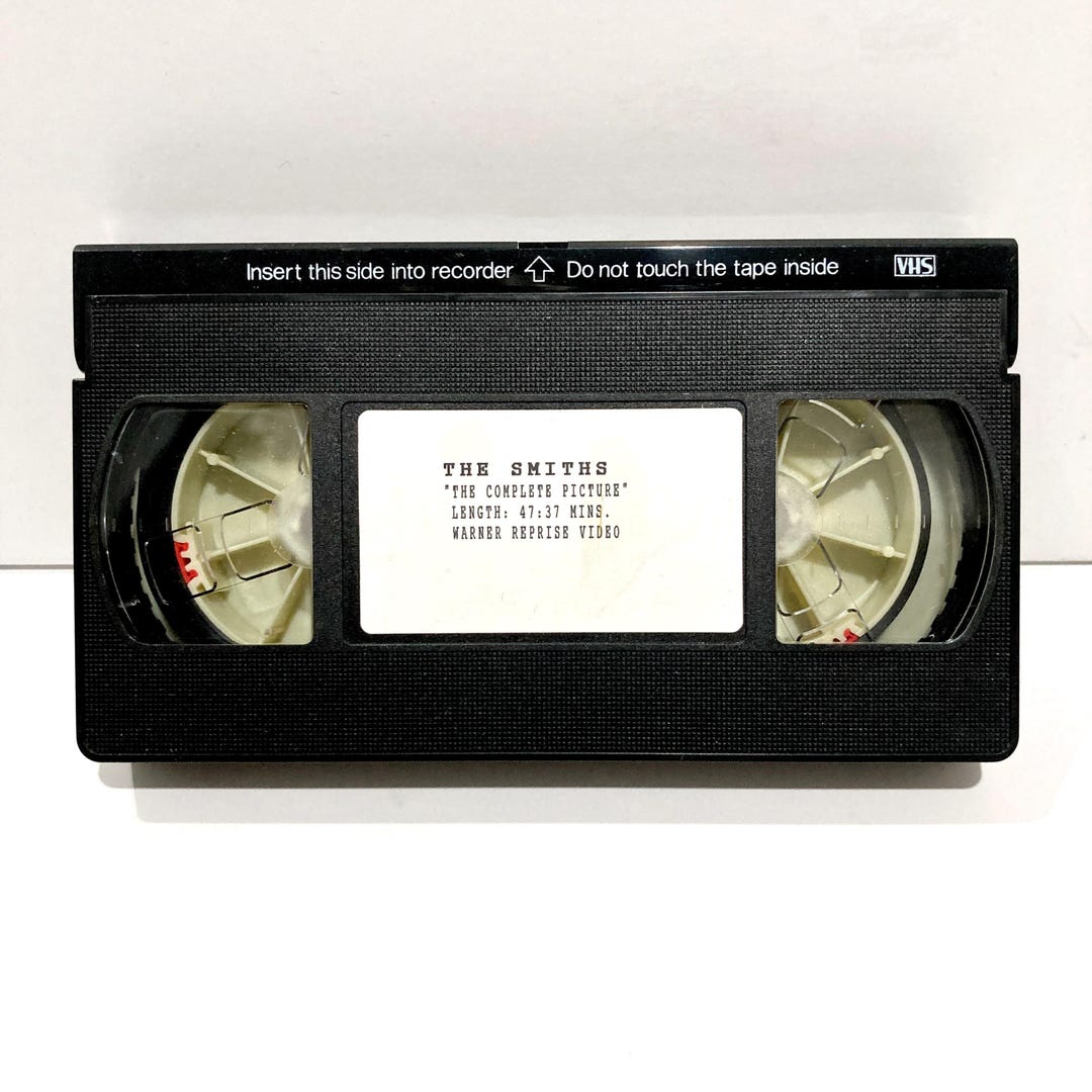 The Smiths VHS Tape - Advance Release of the Complete Picture - Vintage ...