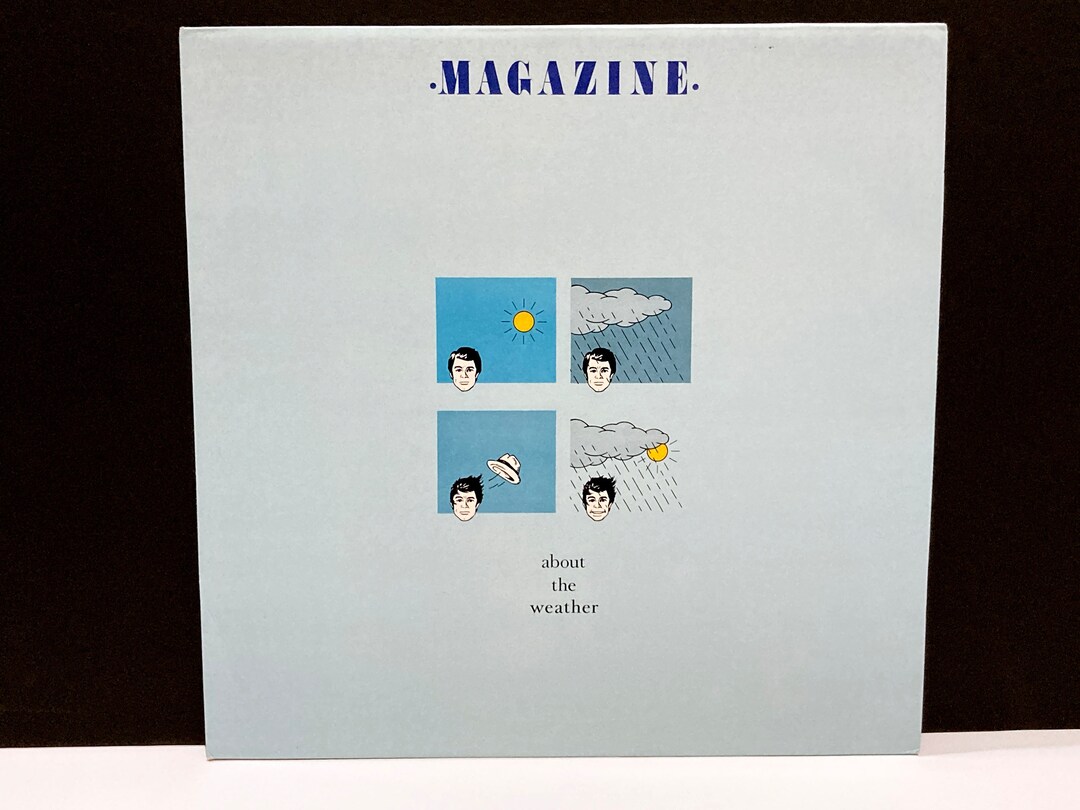 Magazine Band About the Weather Vinyl Record Vintage 1981 - Etsy