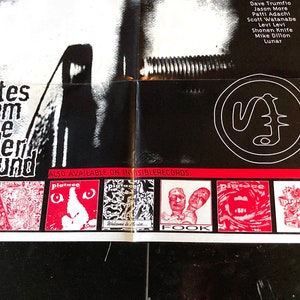 Pigface Original Poster Notes From Thee Underground Vintage 1994 ...