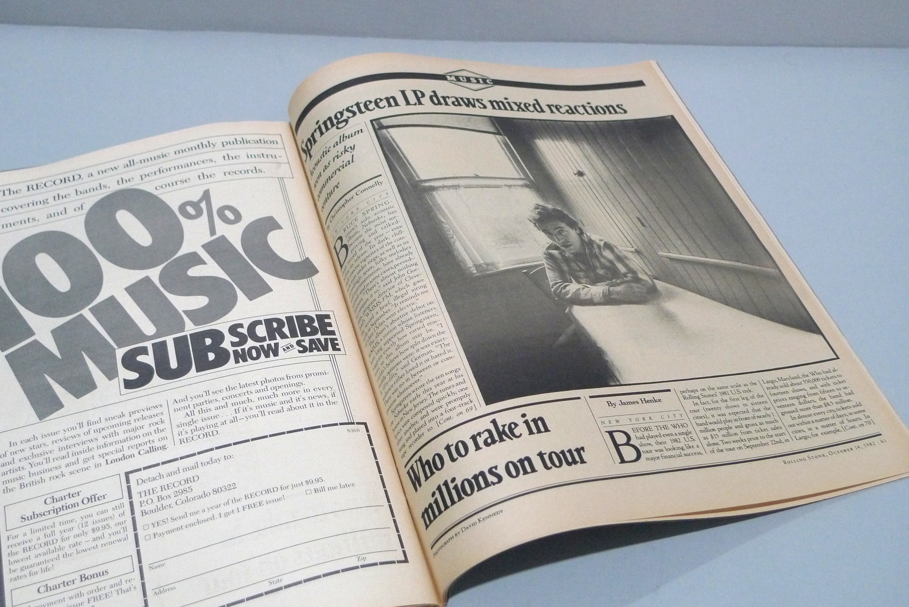 John Lennon - Rolling Stone Magazine #380, October 14 1982 / John ...