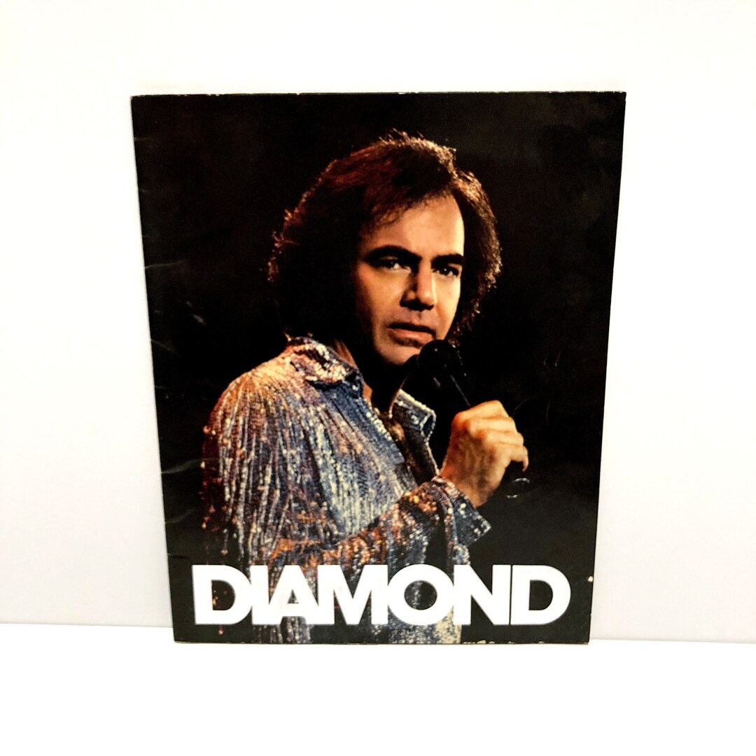 Neil Diamond Concert Tour Program Vintage December 17, 1984 ORU Mabee ...