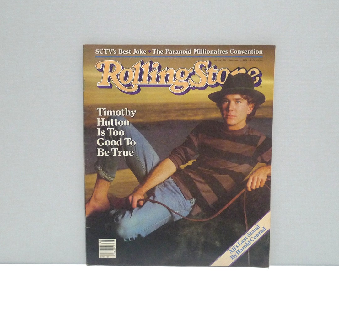 Timothy Hutton - Rolling Stone Magazine - February 4 1986 - Issue 362 ...