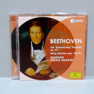 Beethoven - the Razumovsky Quartets Op 59 - Emerson String Quartet 1997 / Op 74 Harp / Op 95 ...