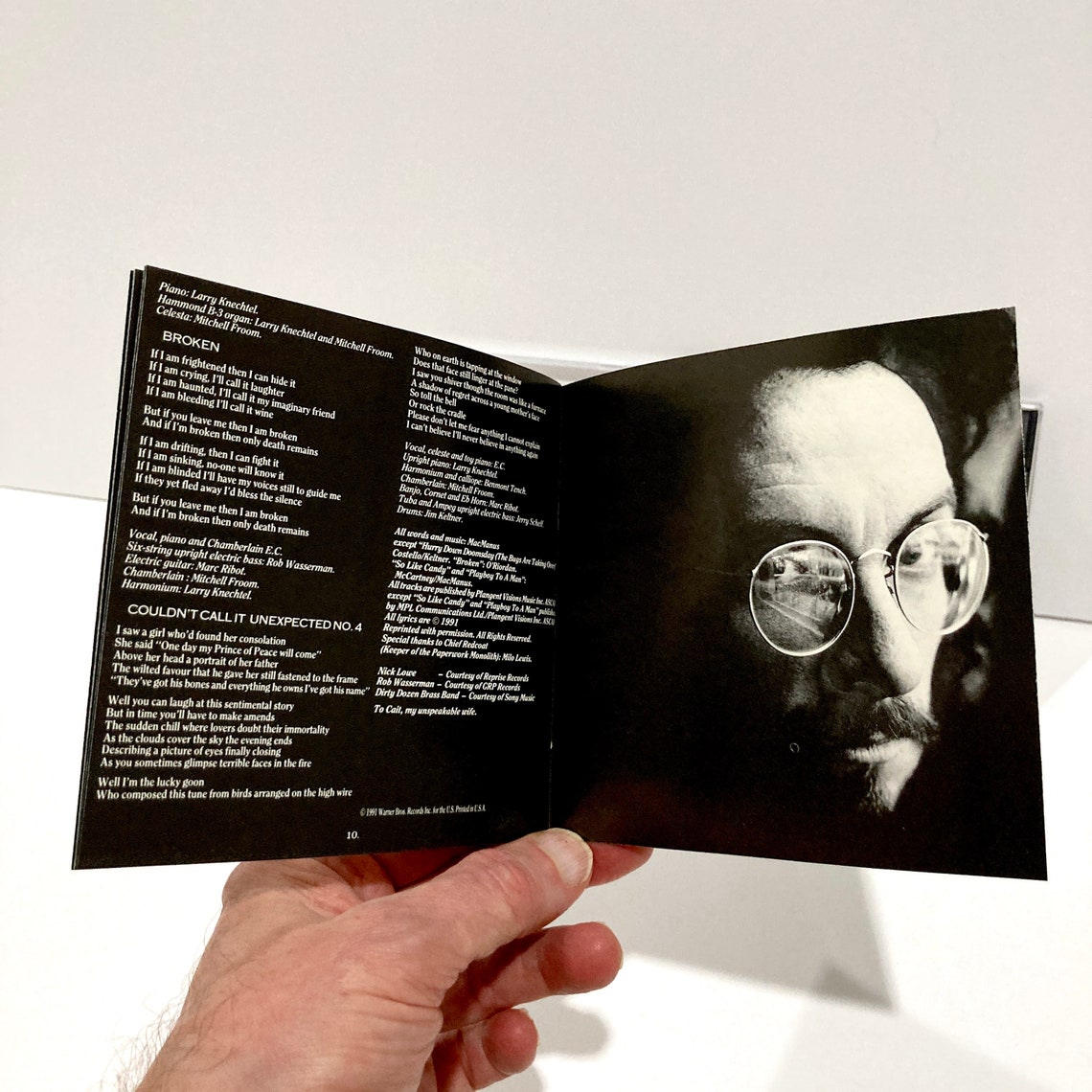 Elvis Costello - Mighty as A Rose CD - Vintage Compact Disc - 1991 - so ...