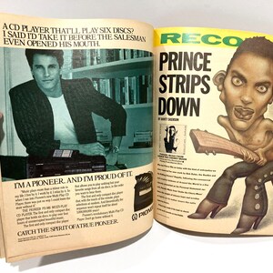 Prince Rolling Stone Magazine - Vintage April 24, 1986 - Issue 472 ...