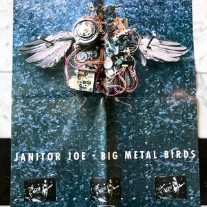 Janitor Joe Poster Big Metal Birds Vintage 1993 Noise Punk Rock ...