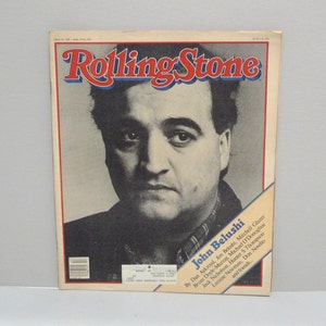 John Belushi Cover - Rolling Stone Magazine #368, April 29, 1982 ...