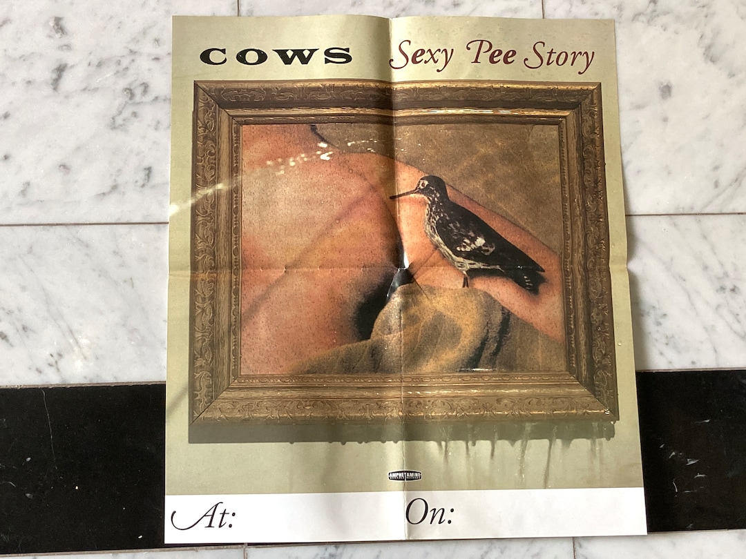 The Cows Original Poster Vintage 1993 Minneapolis Post Hardcore Punk ...