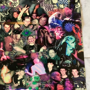 Pigface Glitch Poster 1992 - Original, Vintage - Martin Atkins Chris ...