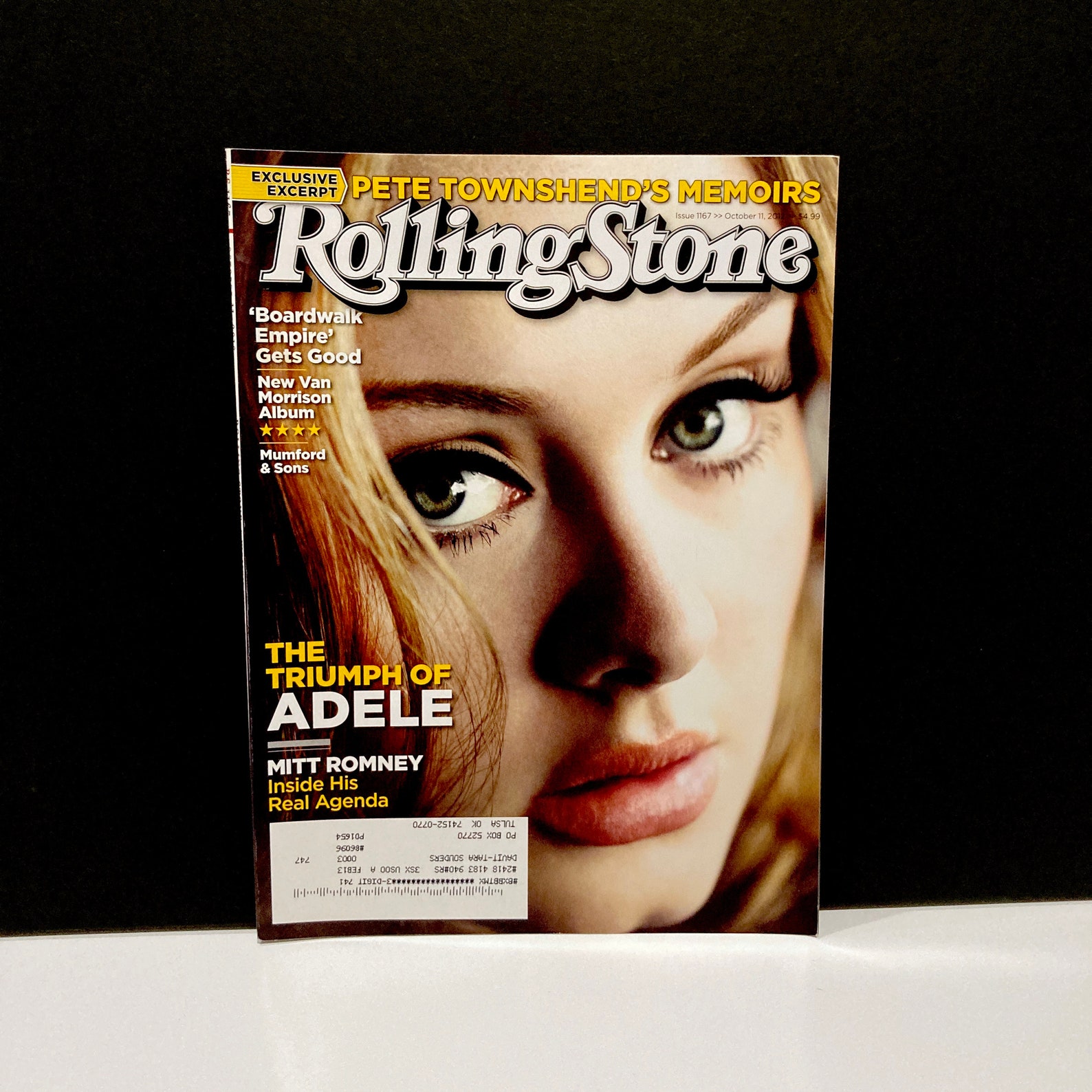 Adele Rolling Stone Magazine Issue 1167, October 11 - Karmin, Pete ...
